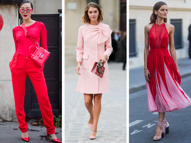 Want In On This Season's Hottest Color Duo? Here's How to Rock Pink & Red